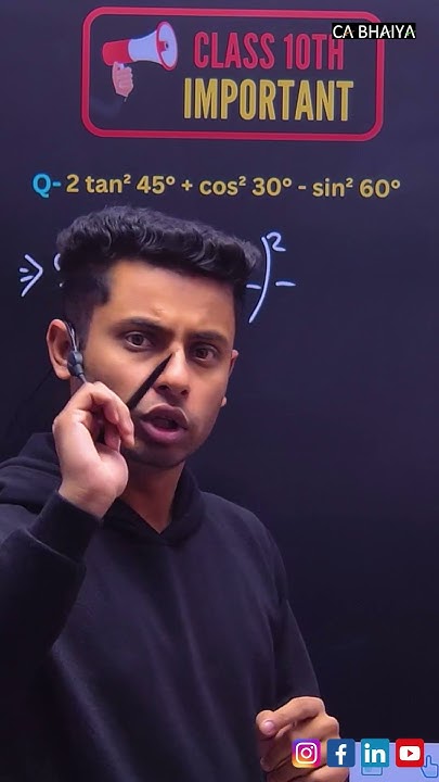 Trigonometry Table In Just 1 Minute | How To Remember Trigonometry Table? | Math - YouTube