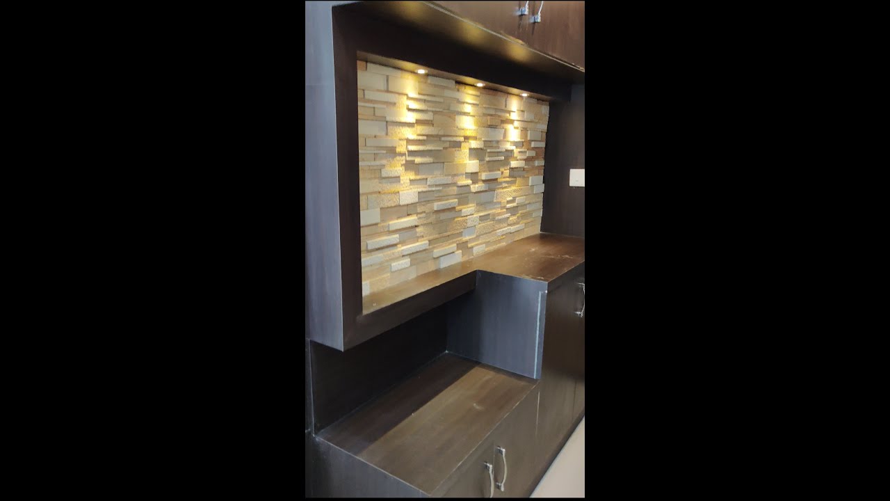 How to install natural Stone tile, Stone cladding fixing idea #cladding ...