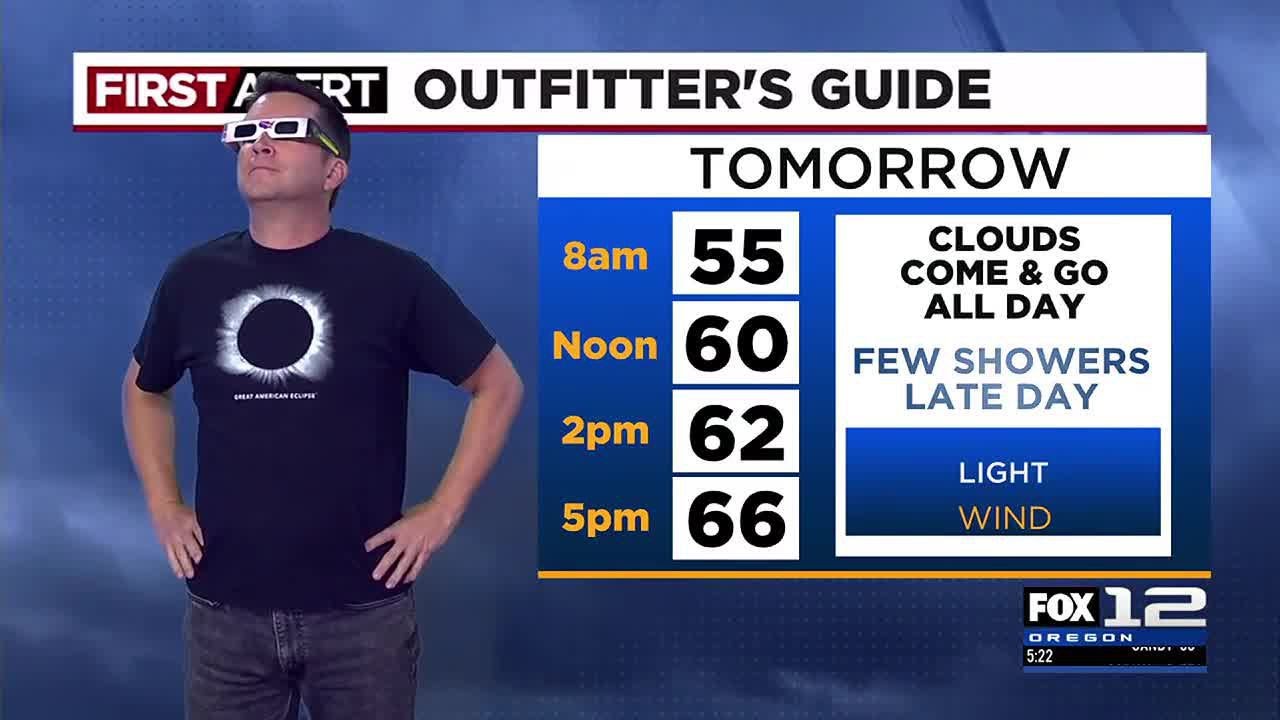 First Alert Friday evening FOX 12 weather forecast (10/13) - YouTube