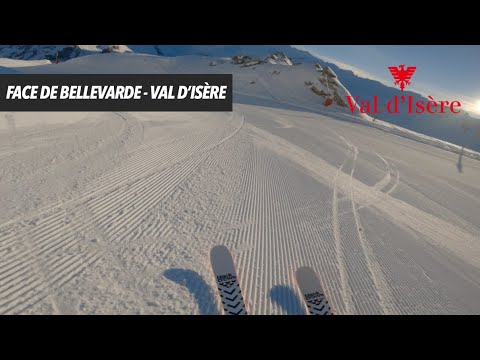 First Tracks on Face de Bellevarde - Val D'Isère 2023 - YouTube