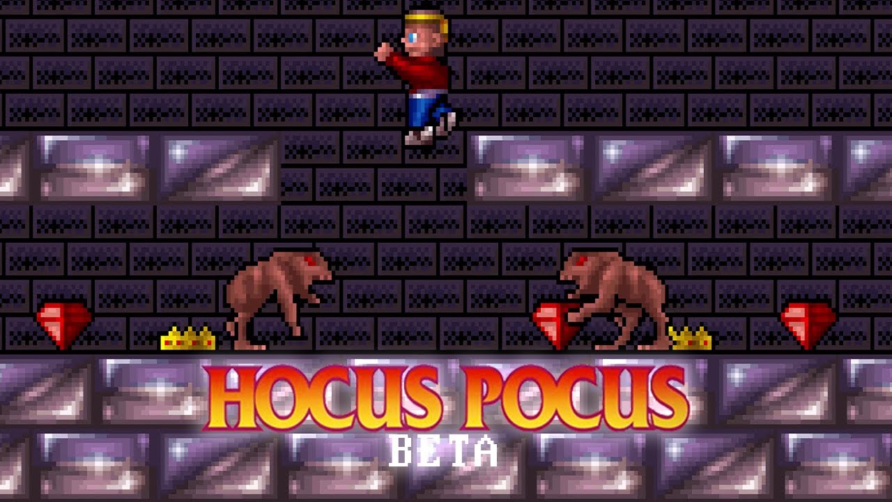 Hocus Pocus - EARLY BETA - Time Tripping: Level 4 (1994) [MS-DOS] - YouTube