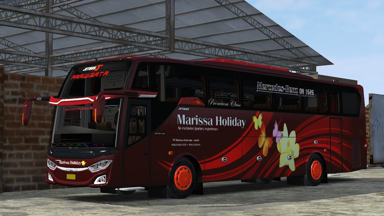 Mod Bussid Jb3 MHD F17 Mercy asXfm | Marissa Holiday - YouTube