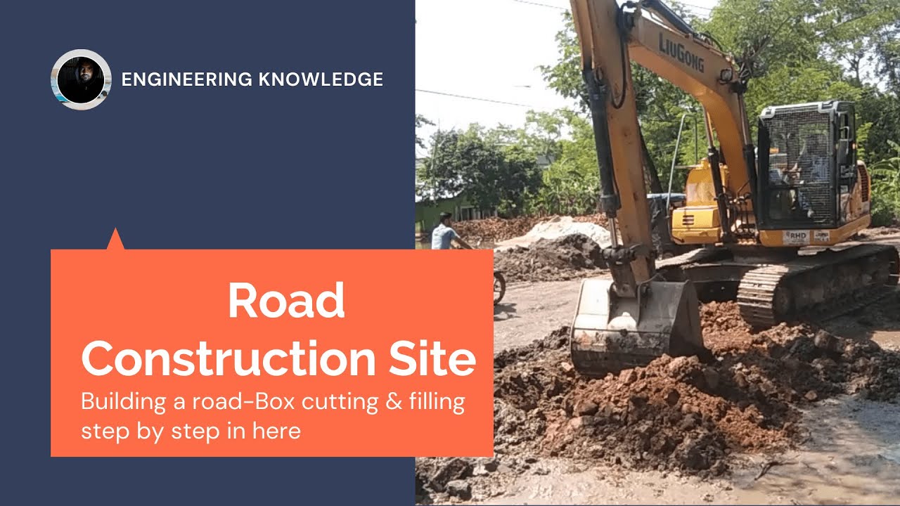 Road Construction: Box Cutting & Filling! 🚧 - YouTube