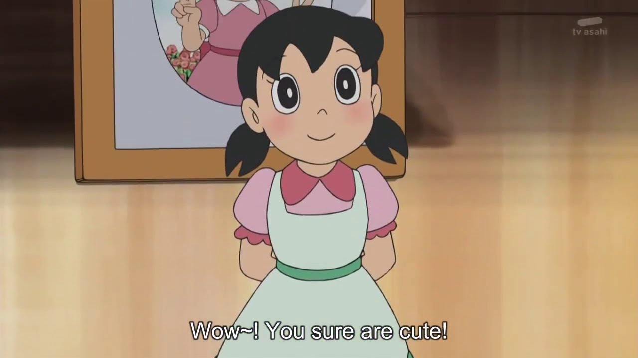 Doraemon 2005 Shizuka shrinking - YouTube