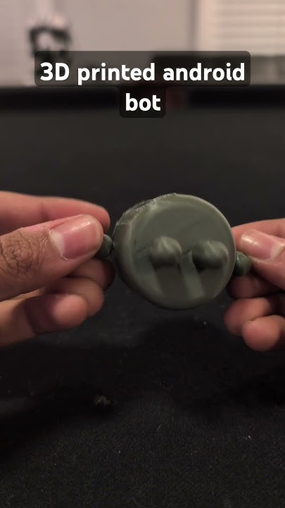 3D printed android bot #3dprinting #android #pixel #samsung #phone ...