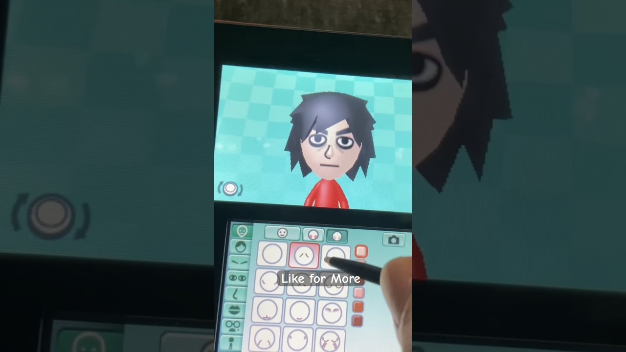 Making L from Death Note in Mii Maker #deathnote #nintendo #mii - YouTube