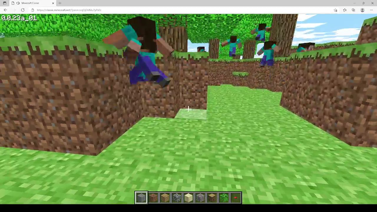 minecraft classic: :steve invasion - YouTube