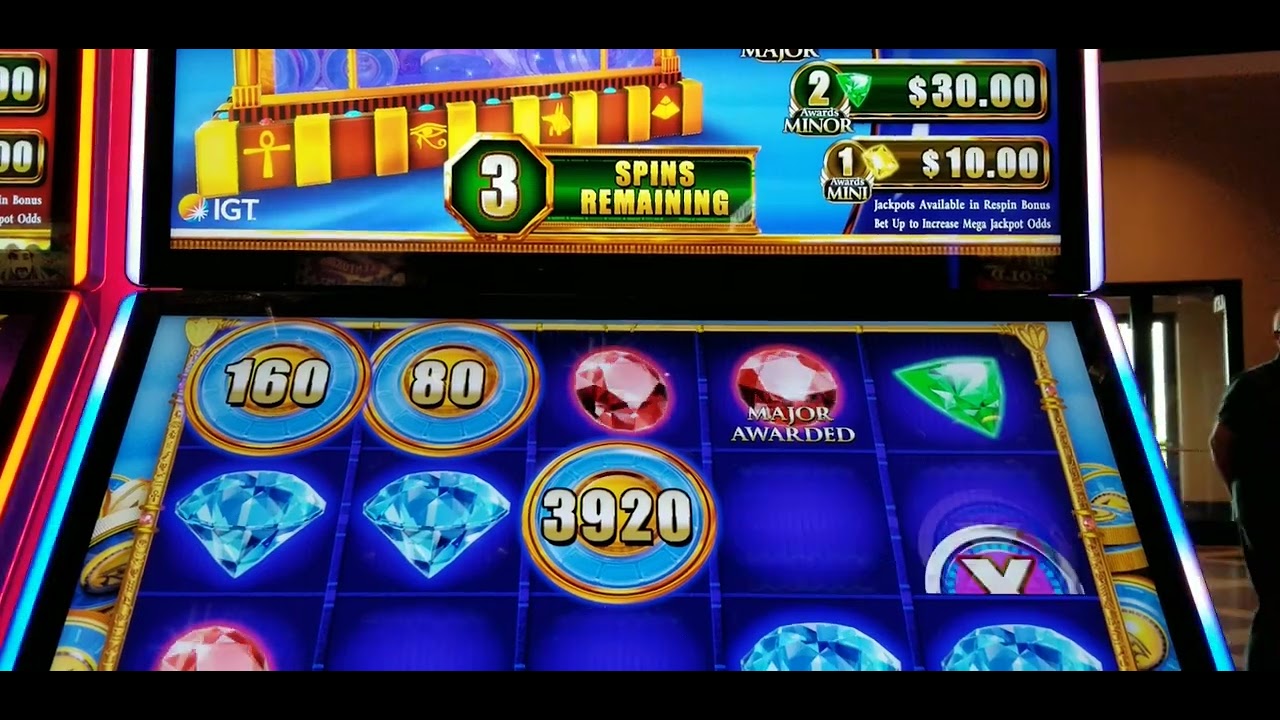 Treasure Box Slot Machine by IGT Major Jackpot Hit 3 Rubies $ 1.00 Bet ...