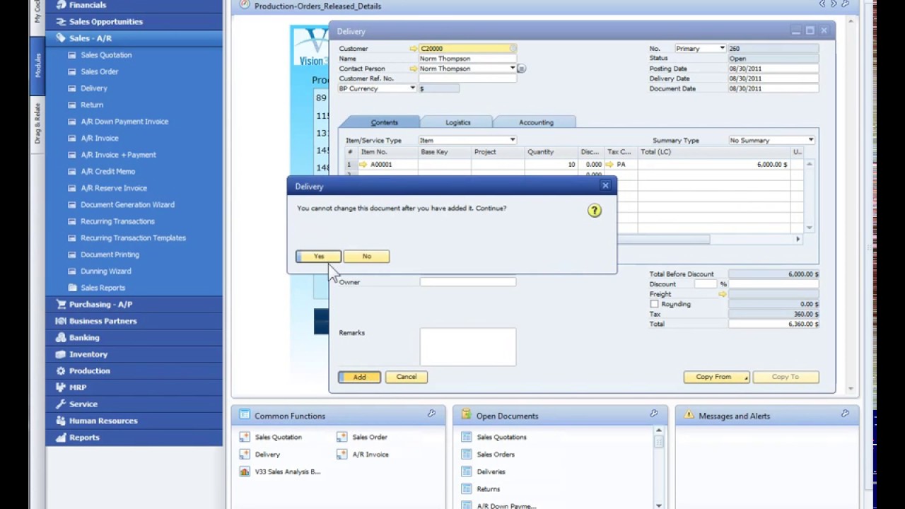 Journal Entry Preview Top 5 Reasons For Choosing SAP Business One journal-entry-preview-top-5-reasons-for-choosing-sap-business-one