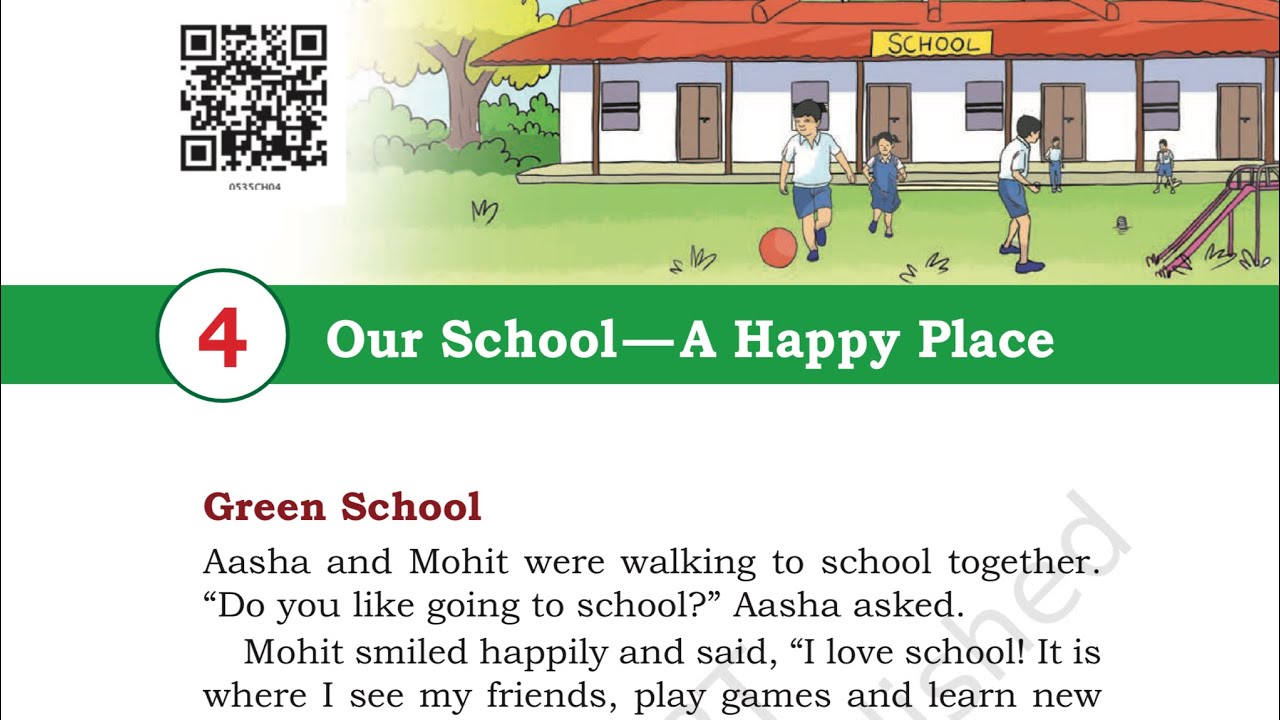 Our School- A Happy Place, class 5 TWAU our wondrous world unit 2 ...