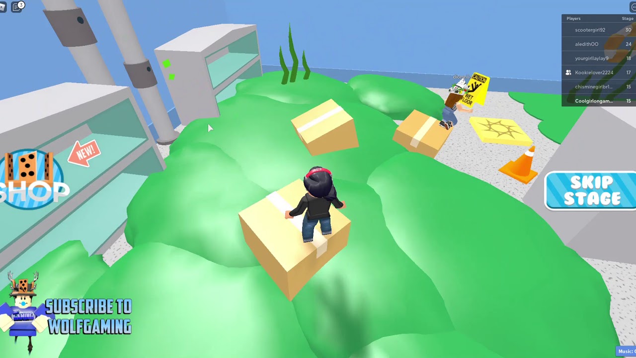 Roblox Escape the Mall Obby - YouTube