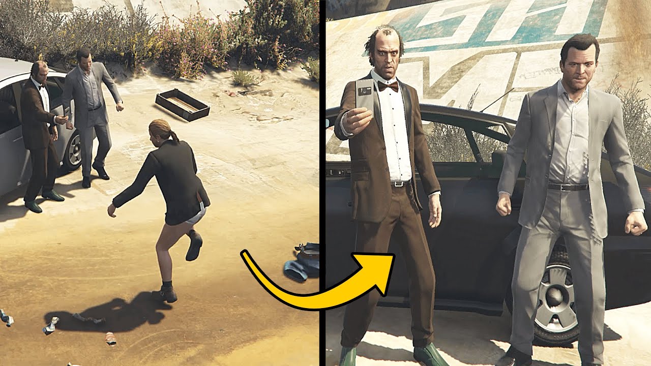 POV: You are Lazlo Dancing For Trevor & Michael [GTA V] - YouTube