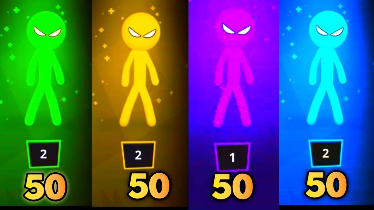 Stickman Funny Mini games - Stickman Party 1 2 3 4 Player gameplay ...