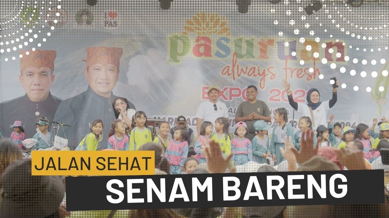 Jalan Sehat dan Senam Bareng Pasuruan Always Fresh Expo 2023 - YouTube