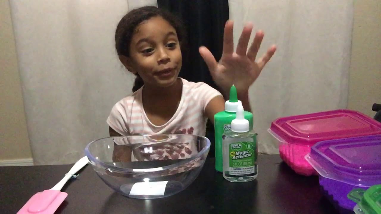 Sister slime time - YouTube