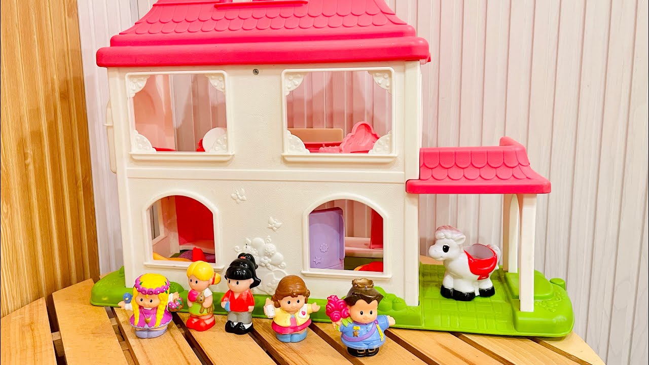 Fisher-Price Little People Happy Sounds Home. Doll House. Musical ...