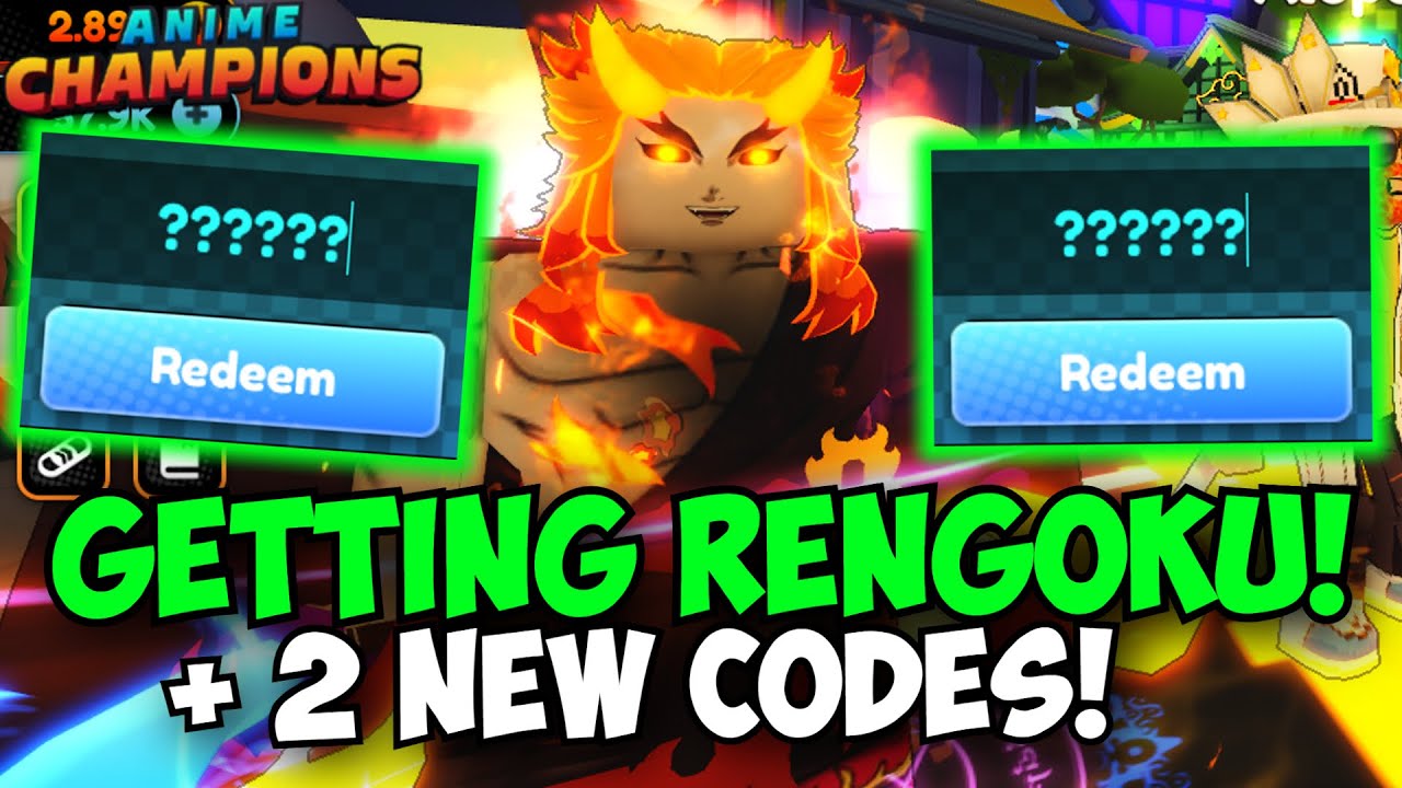 2 New Codes & FINALLY GETTING RENGOKU ASTRAL! Anime Champions Noob To ...