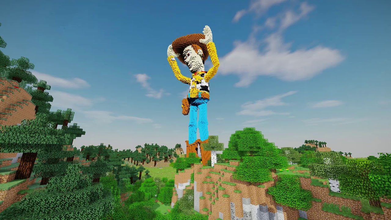 Minecraft Woody Build - Toy Story - YouTube