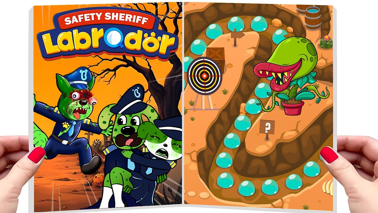 [ Paper DIY ] ️Making Quiet Book Sheriff Labrador/ Sheriff Labrador ...