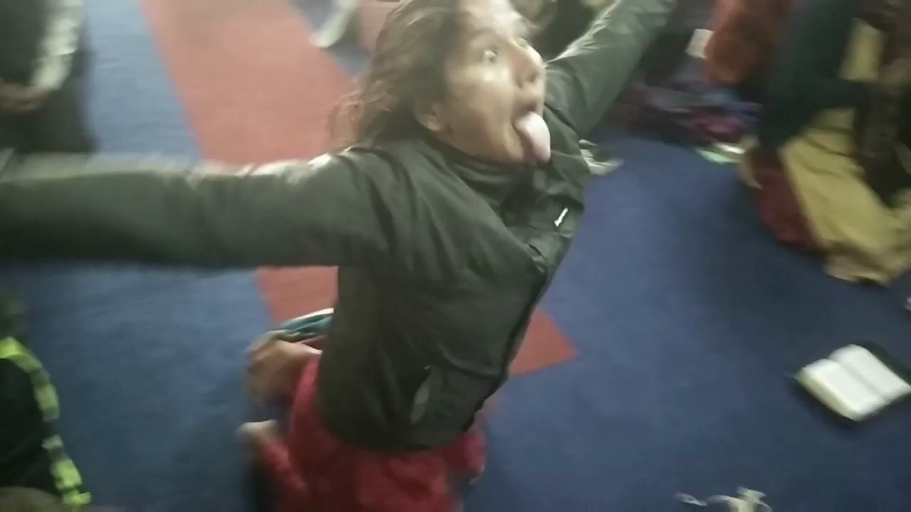8 years old caught by devil was heal by the name of Jesus - YouTube