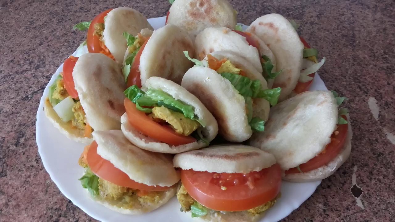 Rellenos para pan de pita o (Mini batbut) comida de Marruecos - YouTube