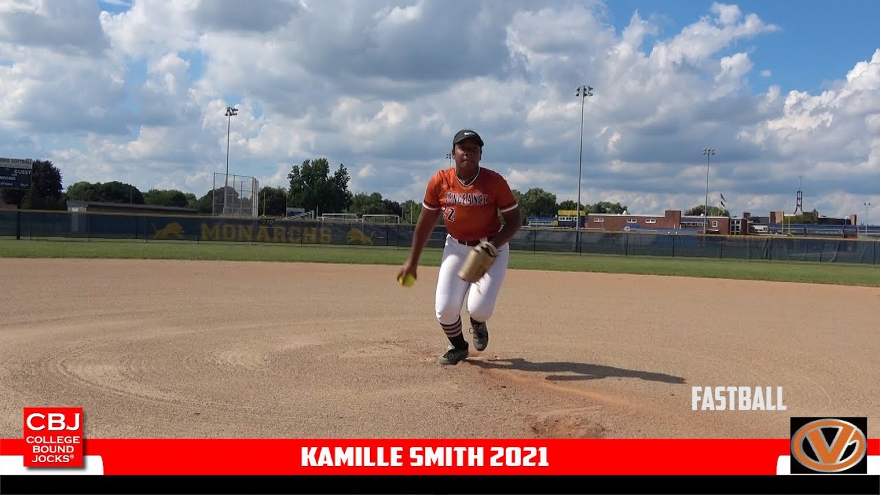 Kamille Smith 2021 Softball Skills Video - YouTube