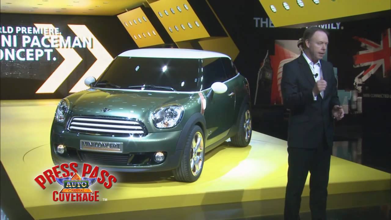 MINI Press Conference at 2011 Detroit Auto Show - YouTube