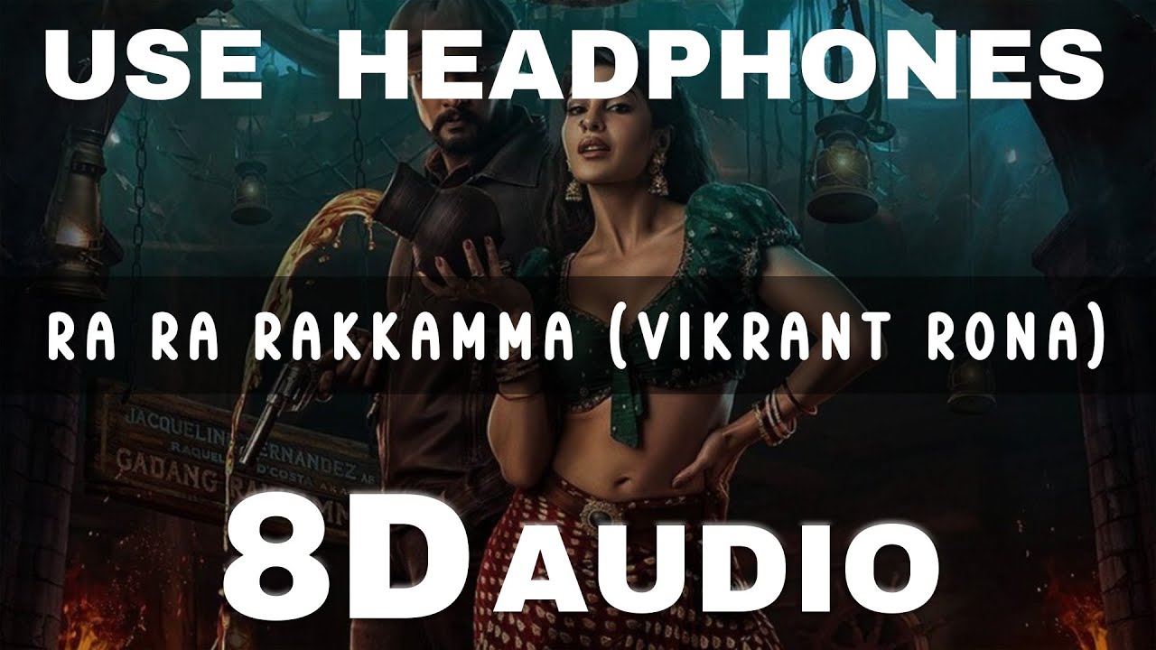 Ra Ra Rakkamma Hindi (8D AUDIO) Nakash Aziz | Sunidhi Chauhan | Shabbir ...