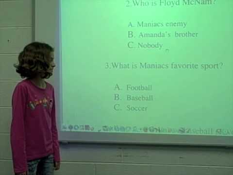 MANIAC MAGEE (PROJECT) - YouTube