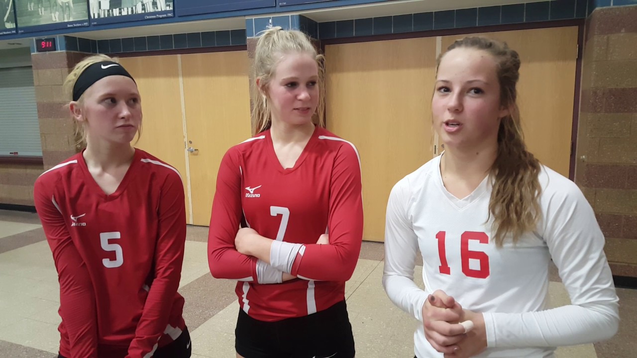 Wheeler Volleyball Interview - Regional Final win - YouTube