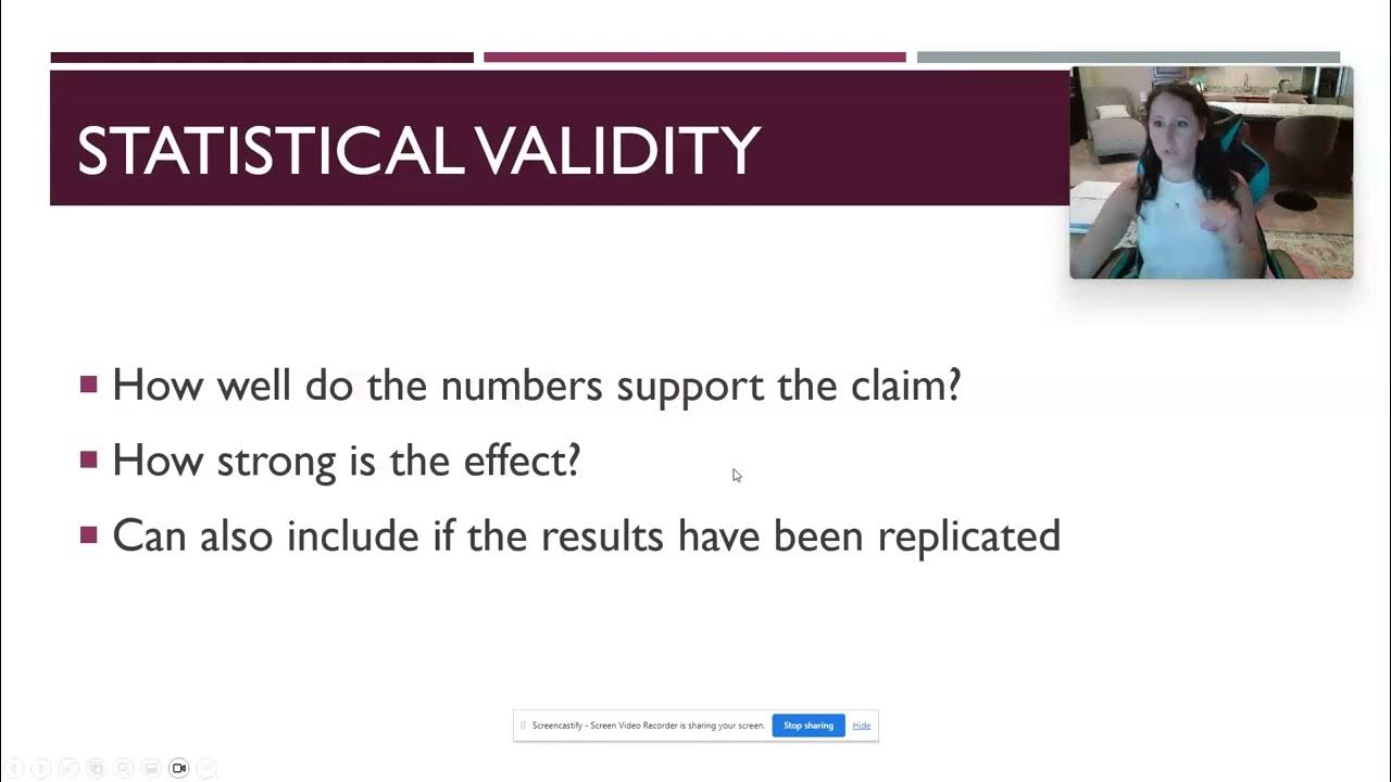 4 Types of Validity & Internal vs External Validity - Psychology ...