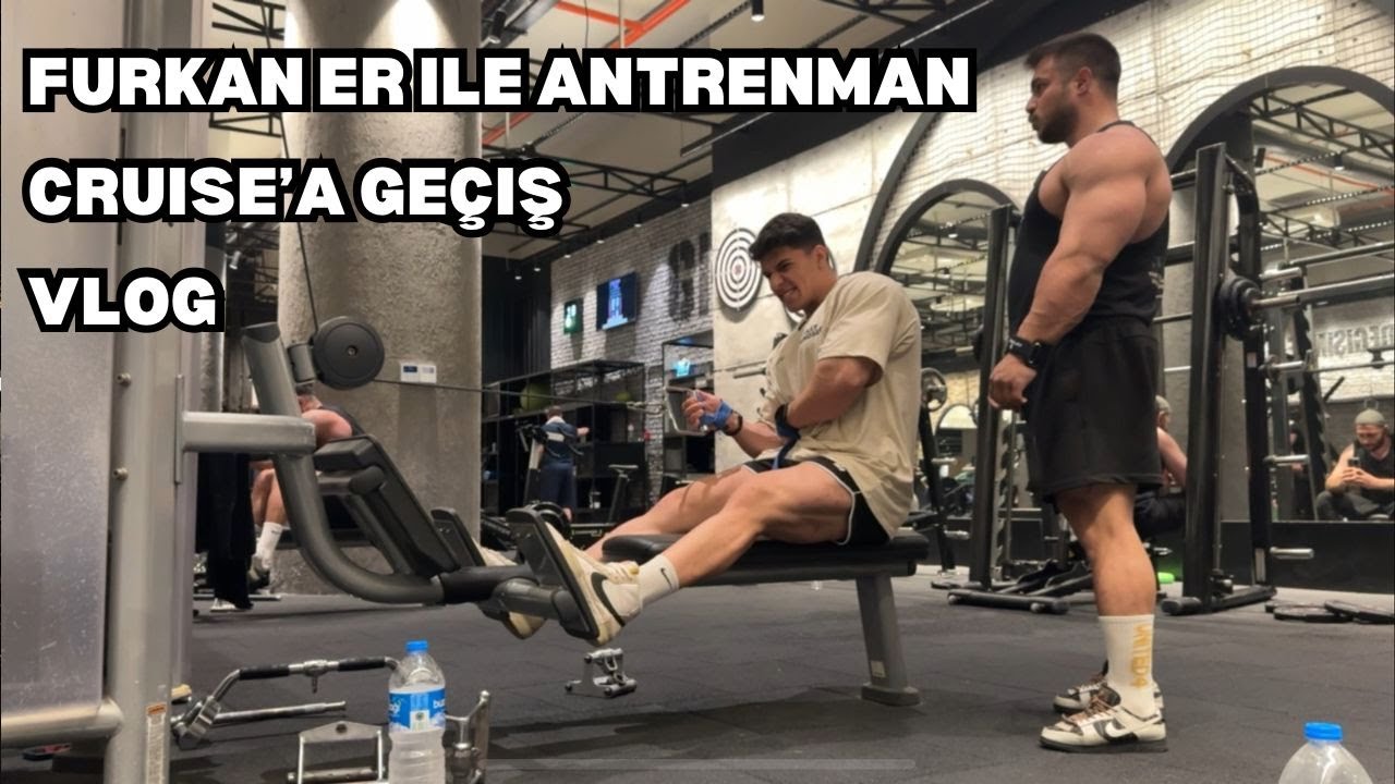 FURKAN ER İLE ANTRENMAN | DİNLENMEYE GEÇİŞ | VLOG @IFBBPROFurkanEr ...
