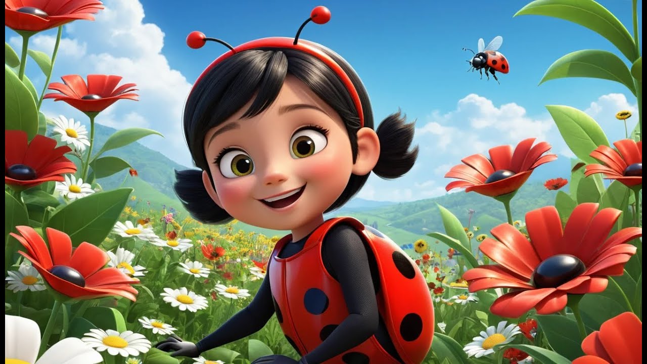 Itsy Bitsy Ladybug | Fun Nursery Rhyme for Kids | Sing Along with the ...