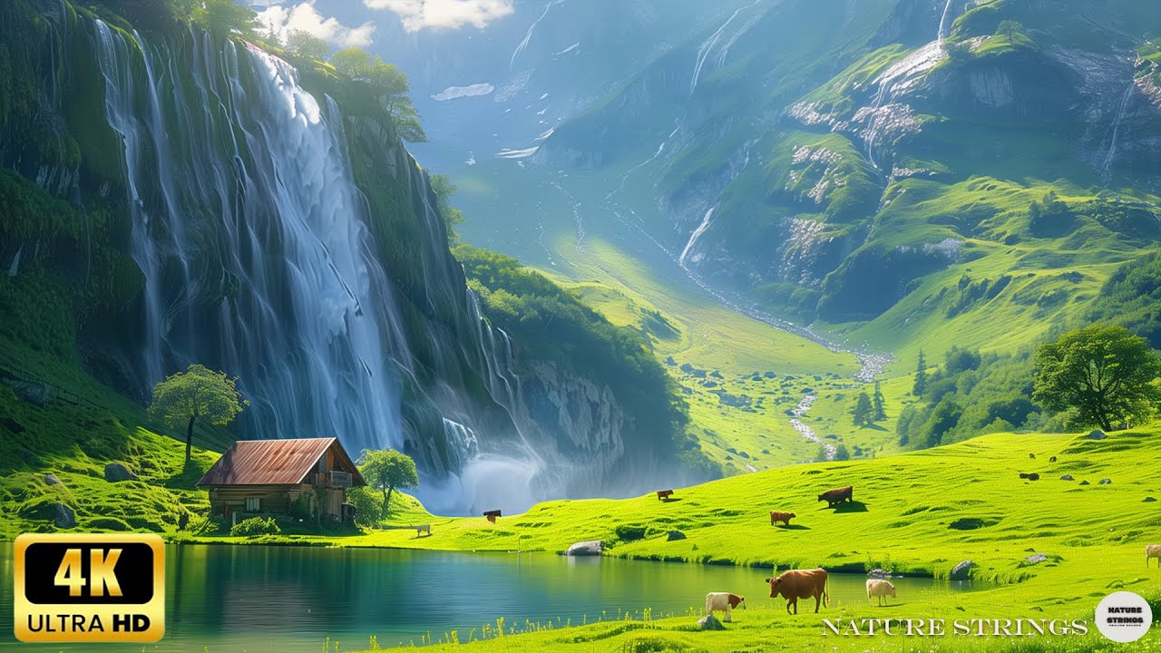 Guitar Music to Relax the Nervous System, Improve Memory /Soft Music ...