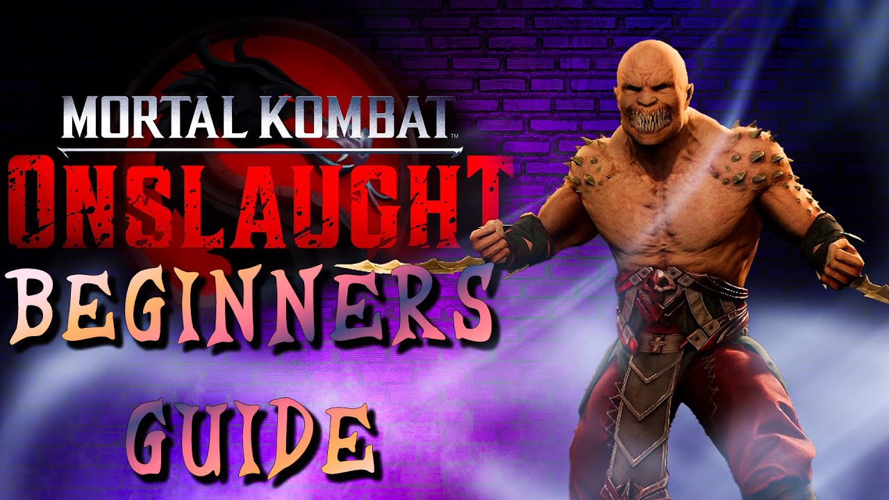 Global launch beginners guide for Mortal Kombat Onslaught - YouTube