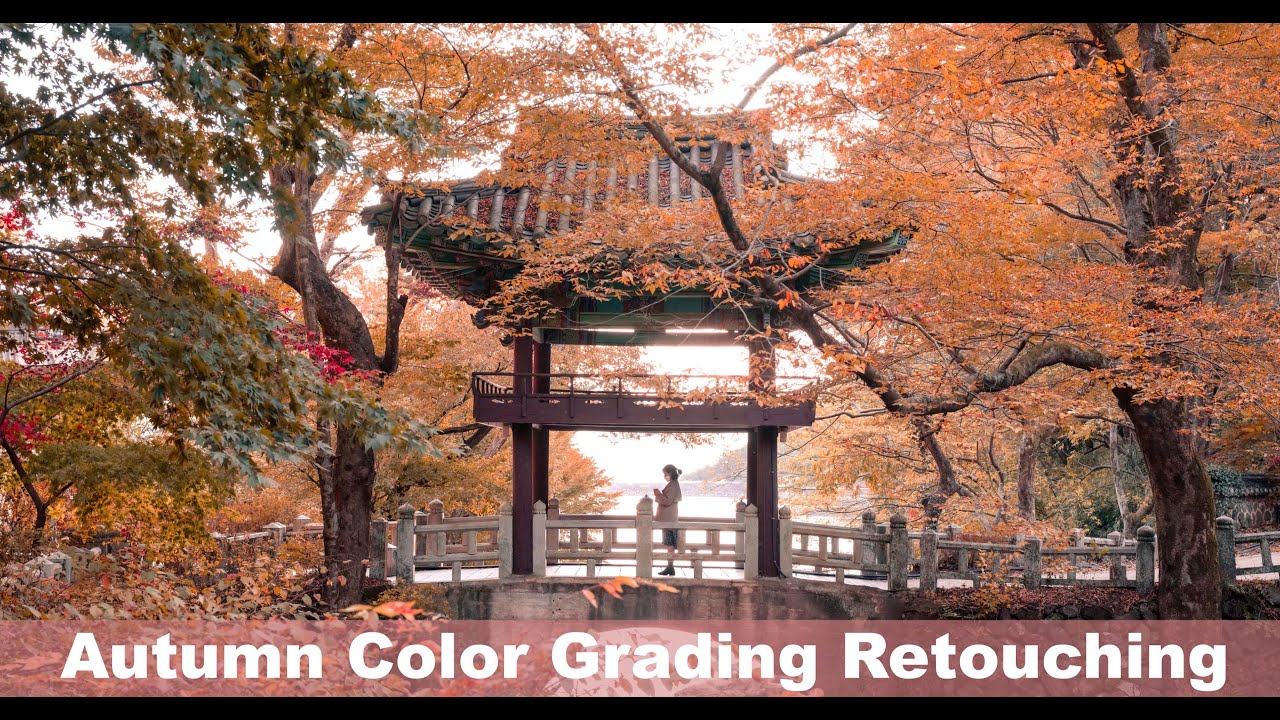 Autumn Color Grading [가을색감 보정] - YouTube