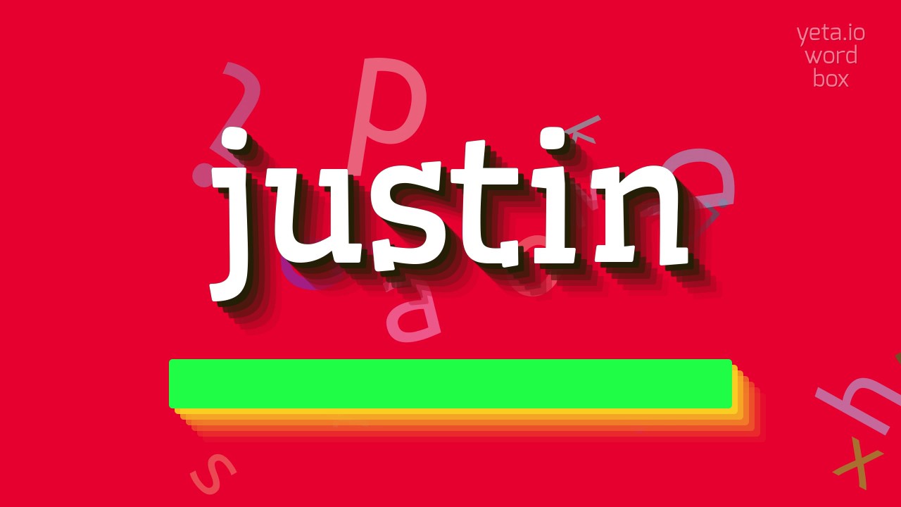 How To Say justin High Quality Voices YouTube how-to-say-justin-high-quality-voices-youtube