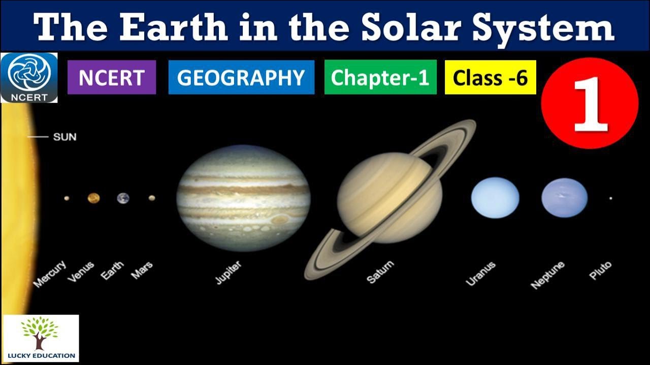 Chapter 1 The Earth in Solar System Class 6 Geography NCERT - part 1 ...