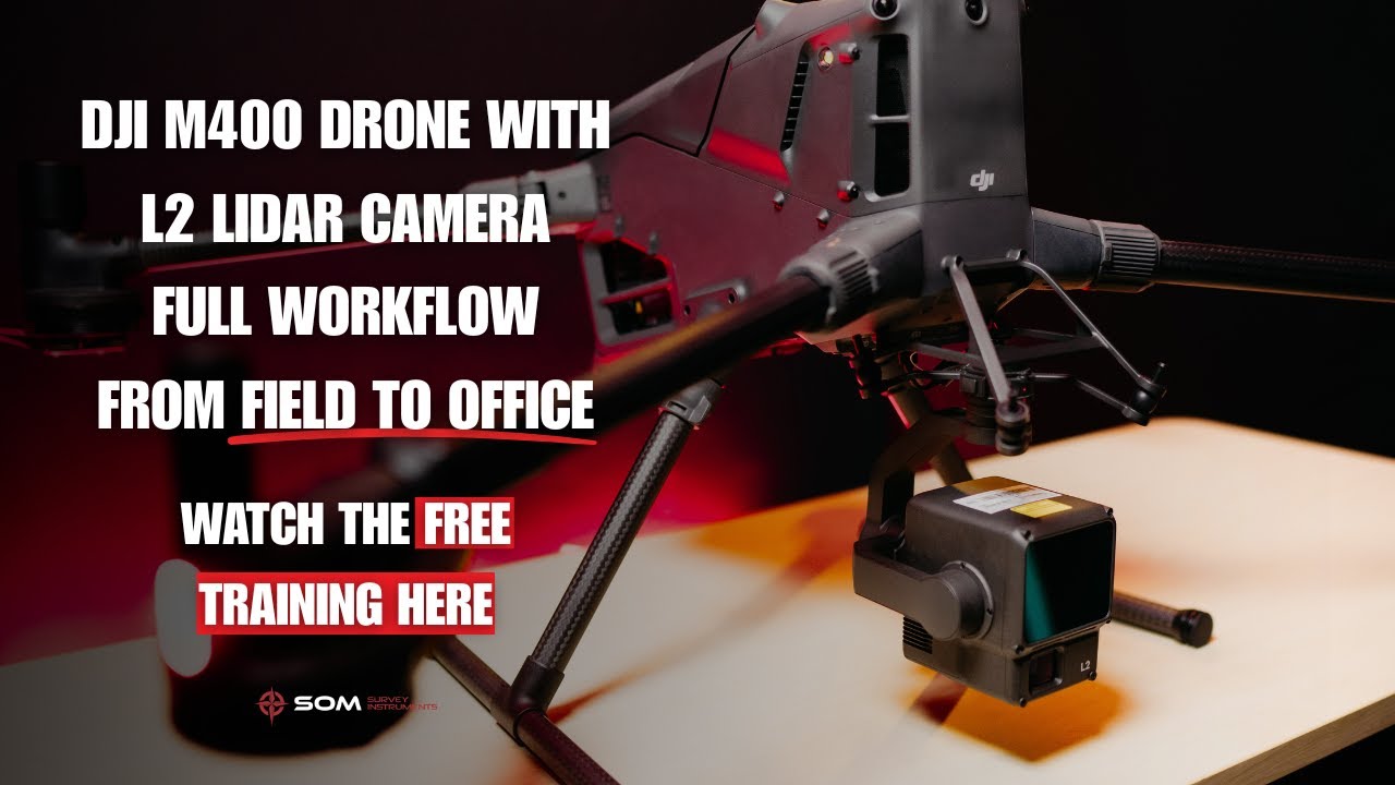 DJI Matrice M400 + Zenmuse L2 Full Workflow | LiDAR Mapping, Processing ...