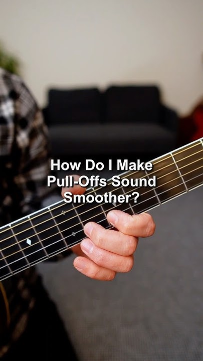 How to Make Pull-Offs Sound Smoother - YouTube