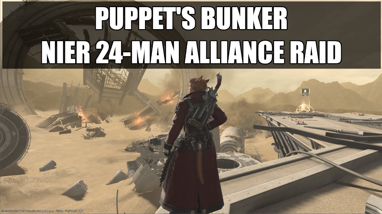 Muppet's Bunker | Nier Crossover 24 Man Alliance Raid | Final Fantasy ...