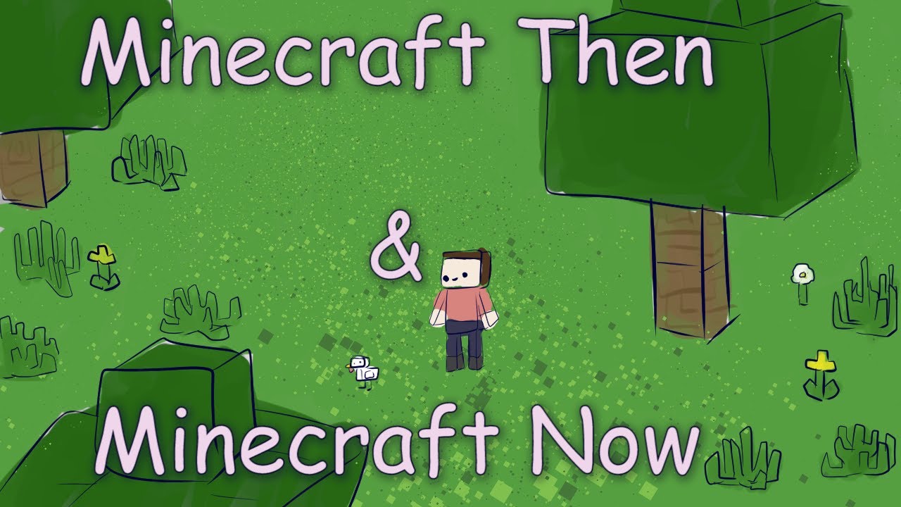 Minecraft Then & Minecraft Now - Animatic - YouTube