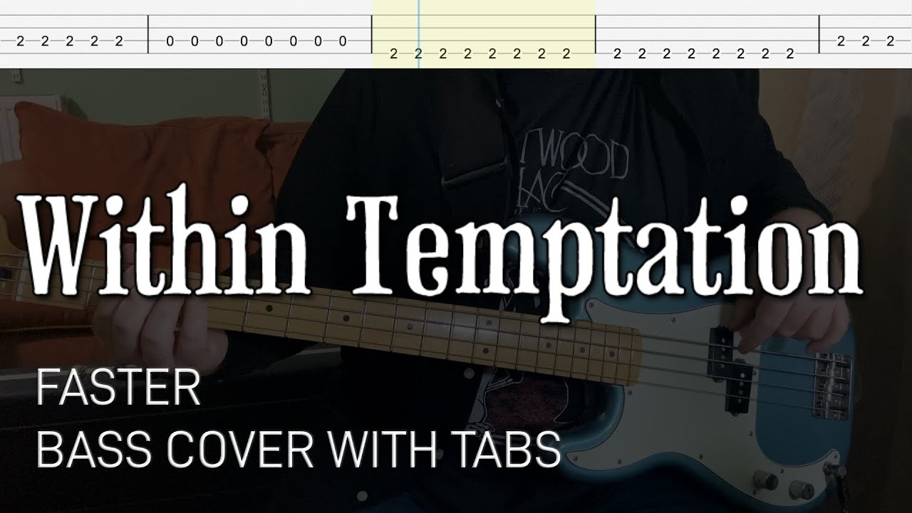 Within Temptation - Faster (Bass Cover with Tabs) - YouTube