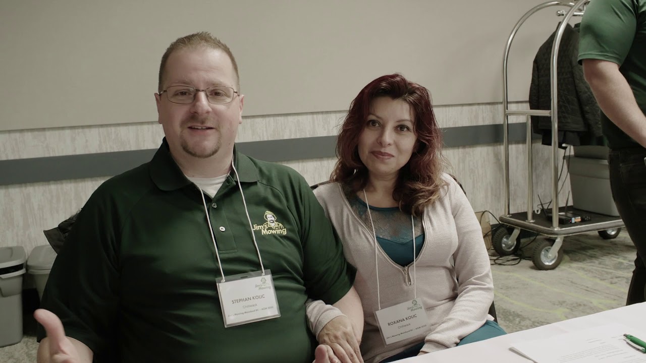 Stephan & Roxana - Jim's Mowing Franchisees - YouTube