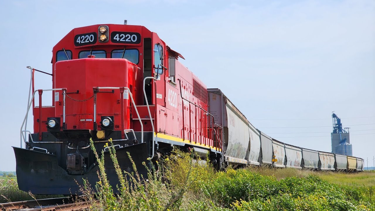 Milwaukee Road GP40 on the Molson Run - Chasing the Lake Line Railway ...
