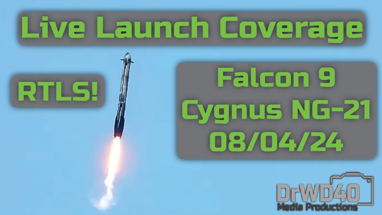 Live Coverage: SpaceX Falcon 9 Cygnus NG-21 Launch w/ RTLS | Space ...