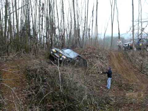 4x4 opel frontera accident sur le parcour de trial 4x4 (privé ...