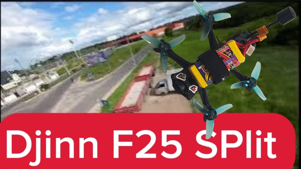 VOO COM MANOBRAS COM Djinn F25 SPlit - YouTube