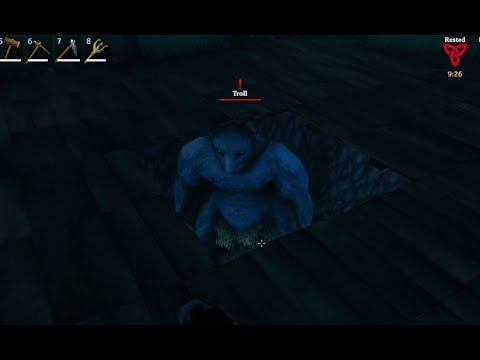 Valheim - Troll in a Hole! How to Trap a Troll the easy way! - YouTube