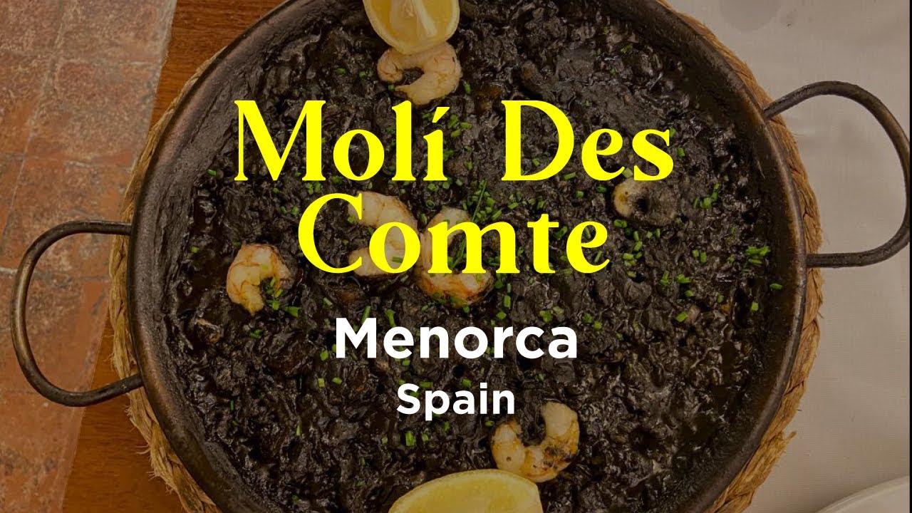 Molí Des Comte | Menorca Spain Brunch | Food Tour - YouTube